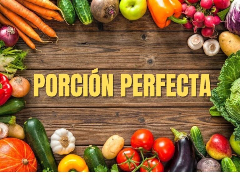 ¿Sabes cuál es la porción perfecta de frutas y verduras que debes comer ...